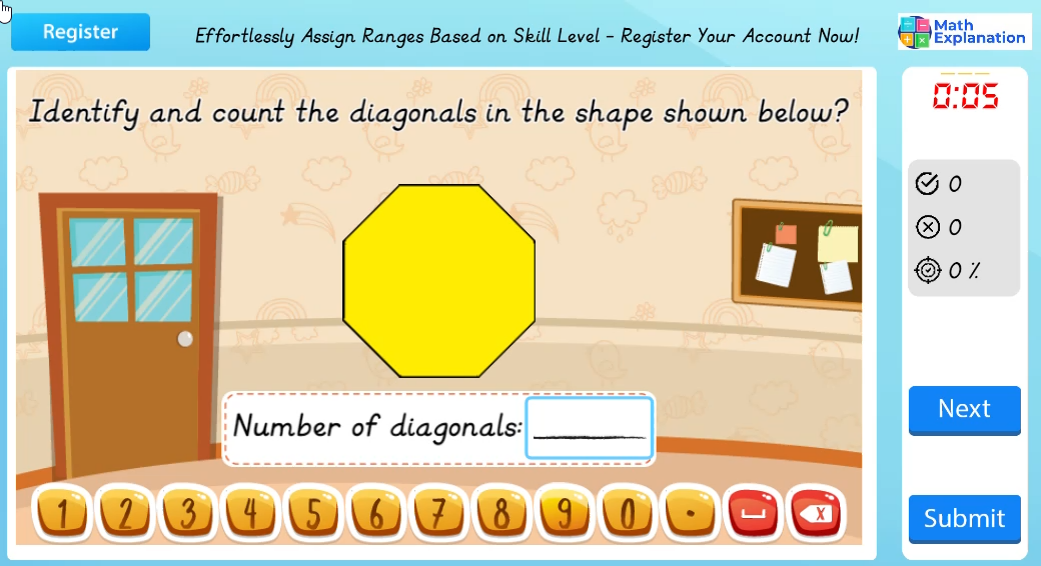 Math Explanation | Identifying the diagonals of convex 2D shapes ...