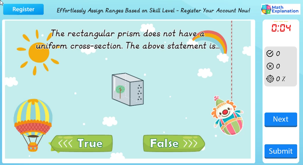 Math Explanation | Uniform and non-uniform cross-section of prism and ...