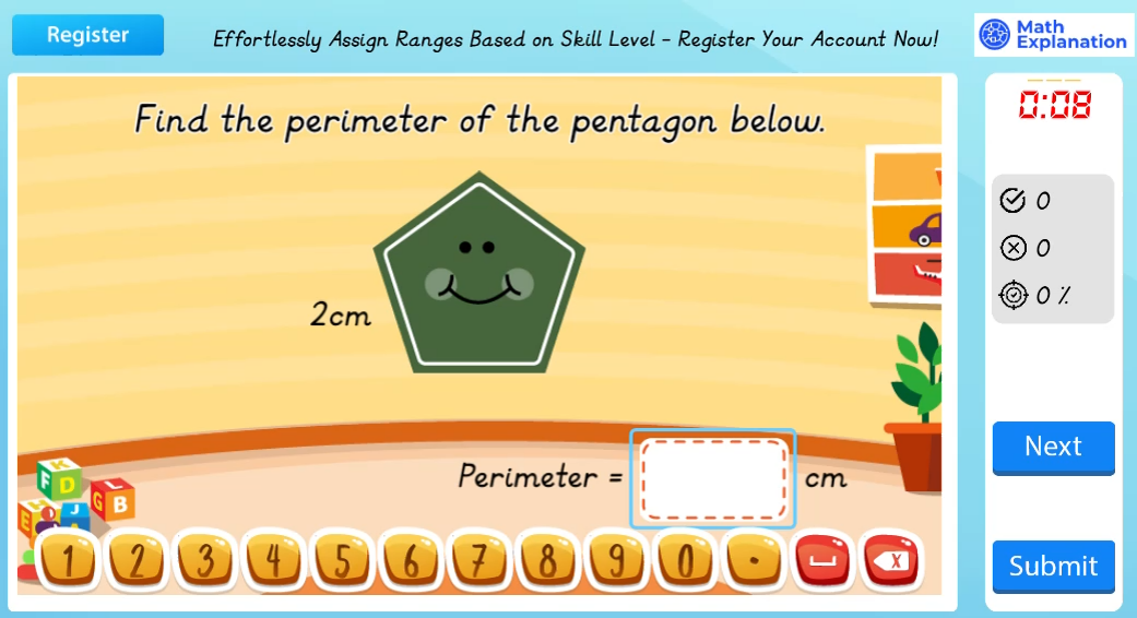 Math Explanation | Perimeter of common shapes - Polygons - Engaging ...