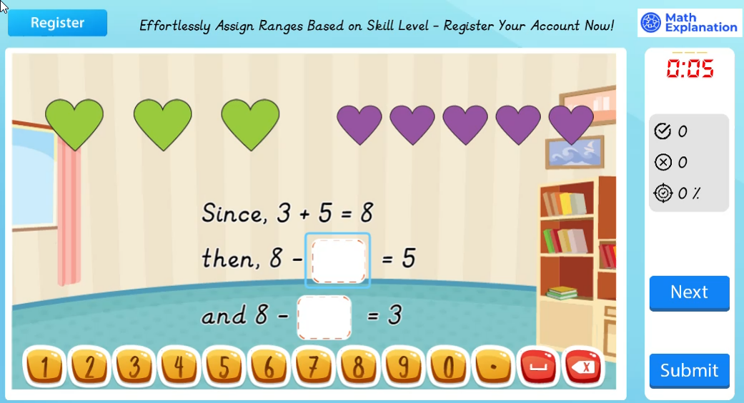 Math Explanation | Related addition and subtraction facts - Engaging ...