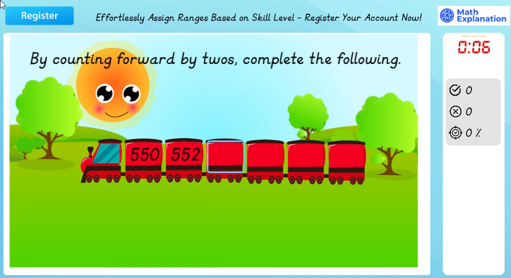 Math Explanation | Counting forwards by 2s - Engaging Primary Maths ...