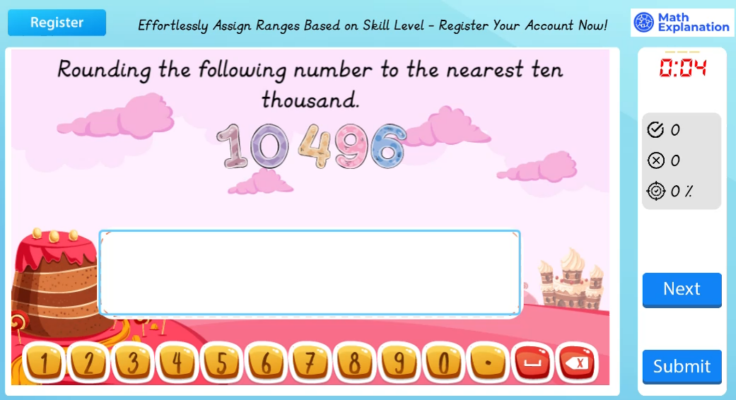 Math Explanation | Rounding numbers to the nearest ten thousand ...