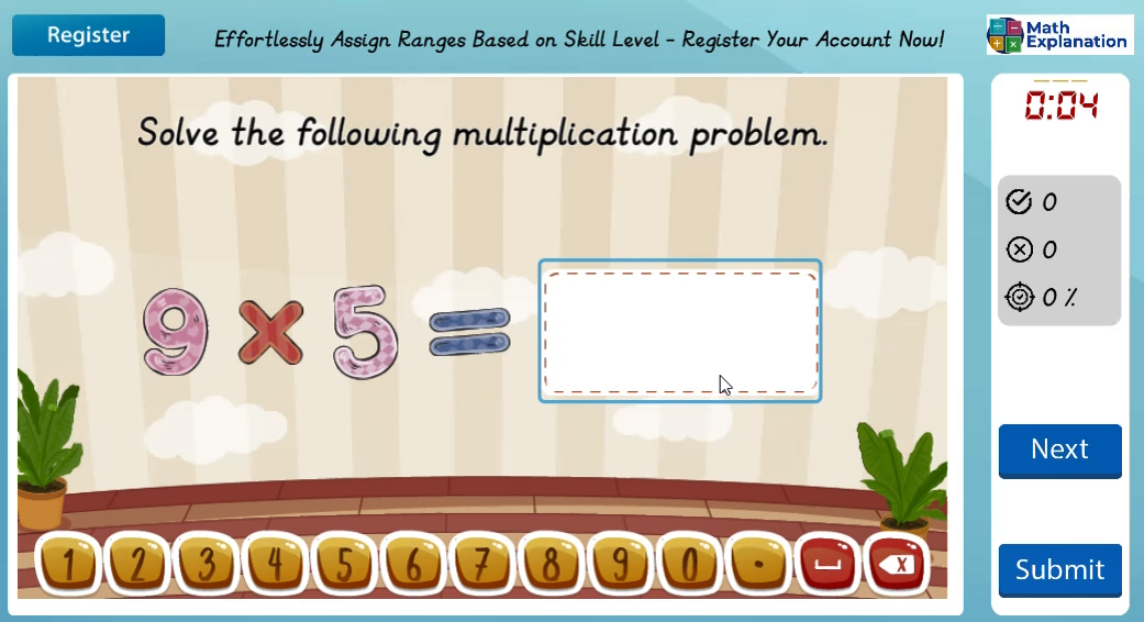 Math Explanation | 5 times table - Engaging Primary Maths Software