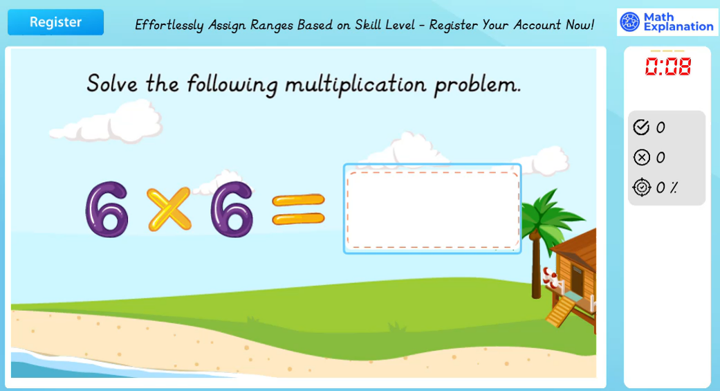 Math Explanation | 6 times table - Engaging Primary Maths Software