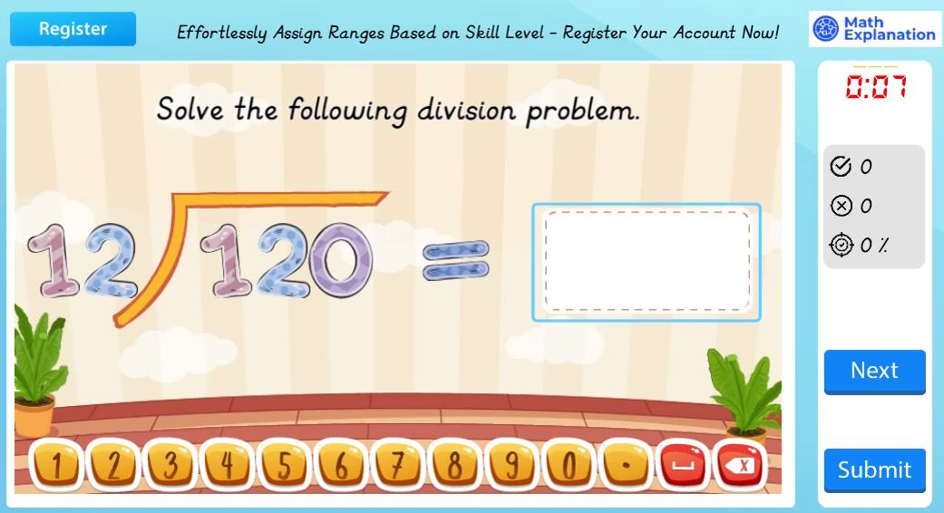 Math Explanation | Division by 12 - Engaging Primary Maths Software