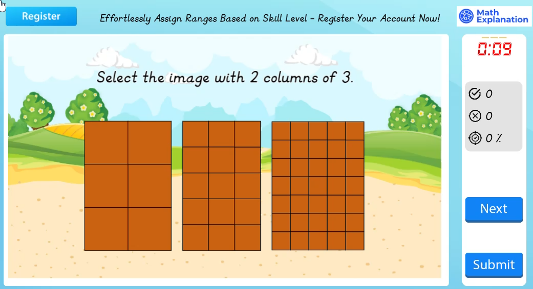 Math Explanation Calculating Area Using A Grid Engaging Primary