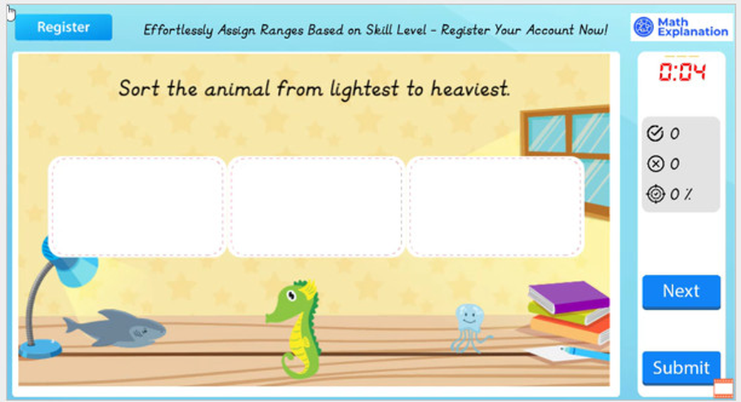 Math Explanation | Sorting objects base on mass - Engaging Primary ...
