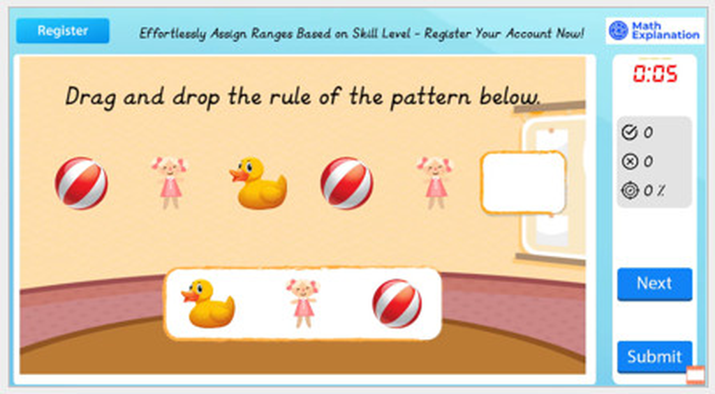Math Explanation | Identifying number pattern rules - Engaging Primary ...