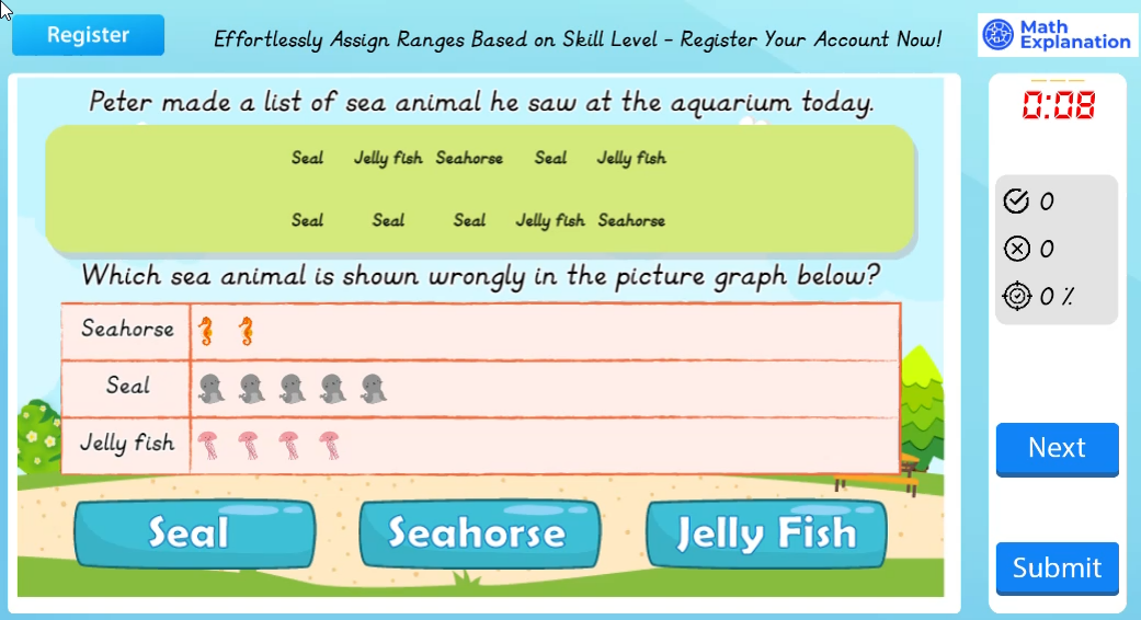 Math Explanation | Create displays of data - Engaging Primary Maths ...
