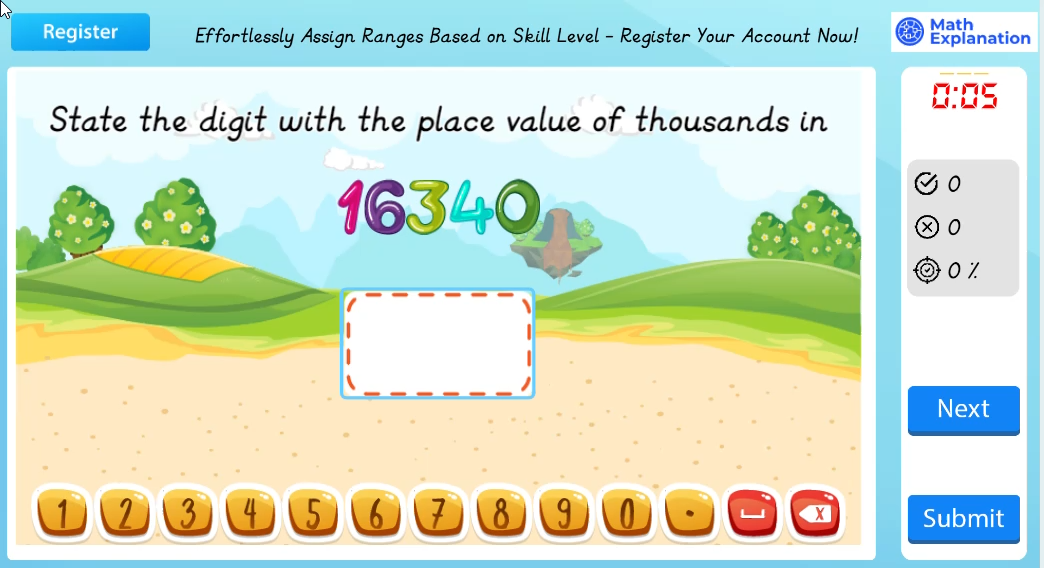 Math Explanation | Stating place values up to 99 999 - Engaging Primary ...