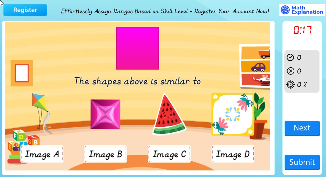 Math Explanation | Identify 2D shapes in different orientation ...