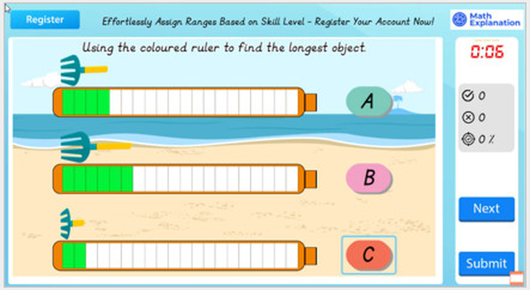 Math Explanation | Measuring lengths using informal units - Engaging ...