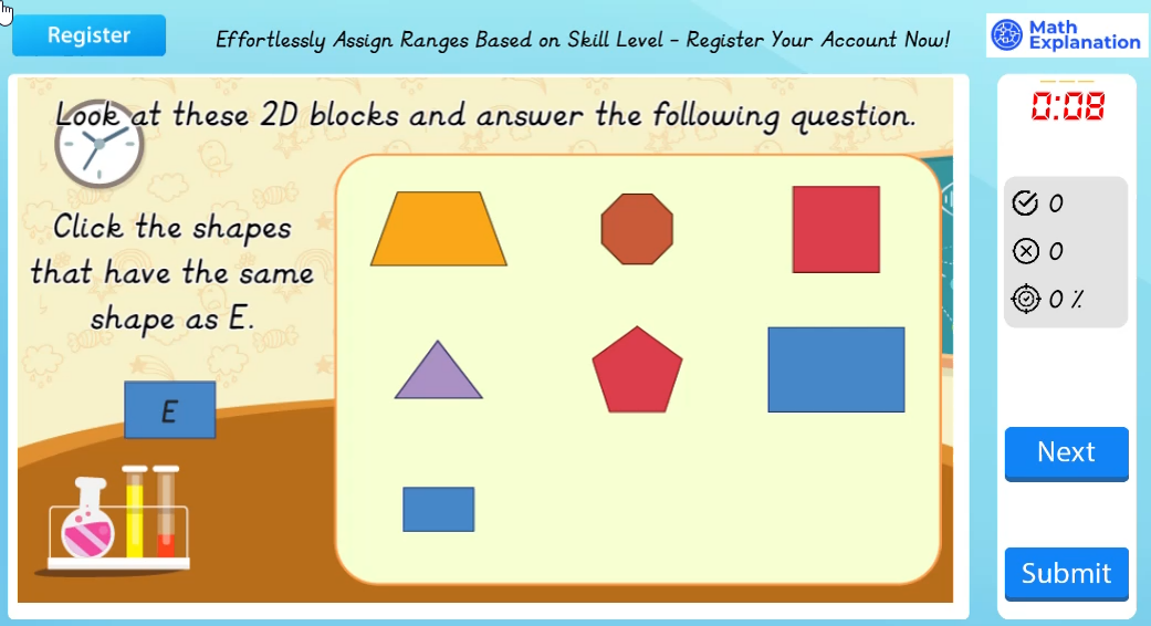 Math Explanation | Lines of symmetry - Engaging Primary Maths Software