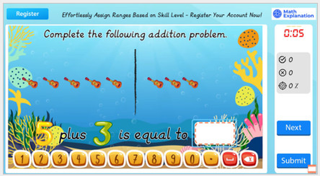 Math Explanation | K-Addition using worded terms - Engaging Primary ...